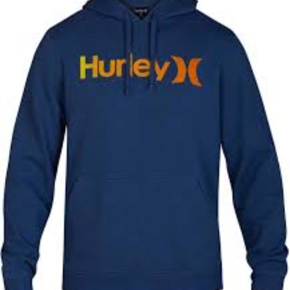 Hurley | Shirts | Hurley Mens One Only Gradient Hoodie Mystic Navy Men ...